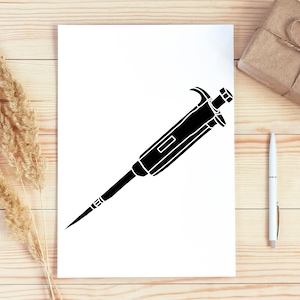 Pipette SVG, Pipette Cut File, Science Svg, Medicine Svg, Eye Drops Svg ...