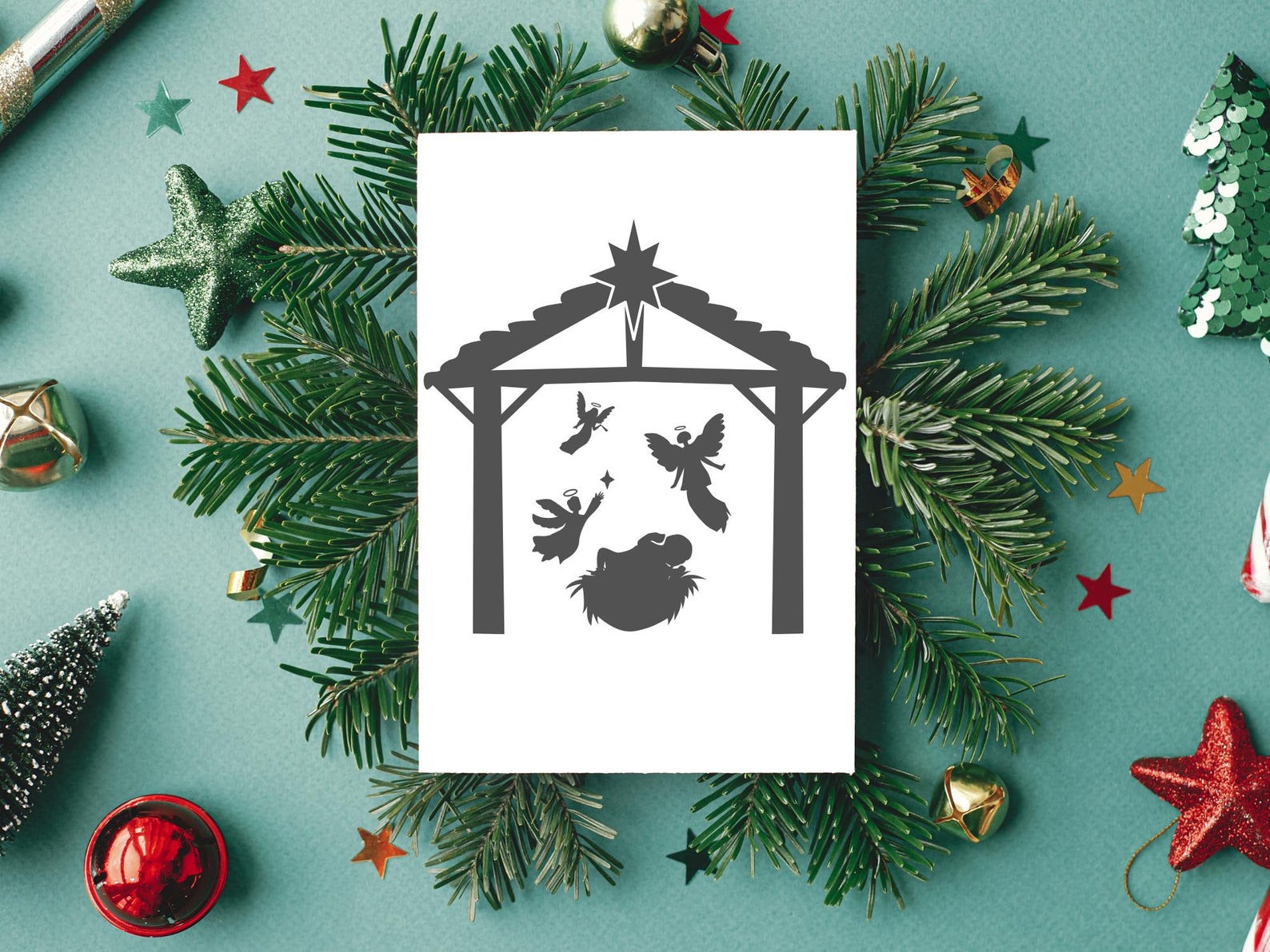 Nativity SVG ,nativity Scene SVG ,nativity Svg Bundle ,christmas ...