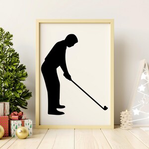 Golf Player Svg, Golf PNG, Golf Clipart, Golfer Svg, Sports Silhouettes ...
