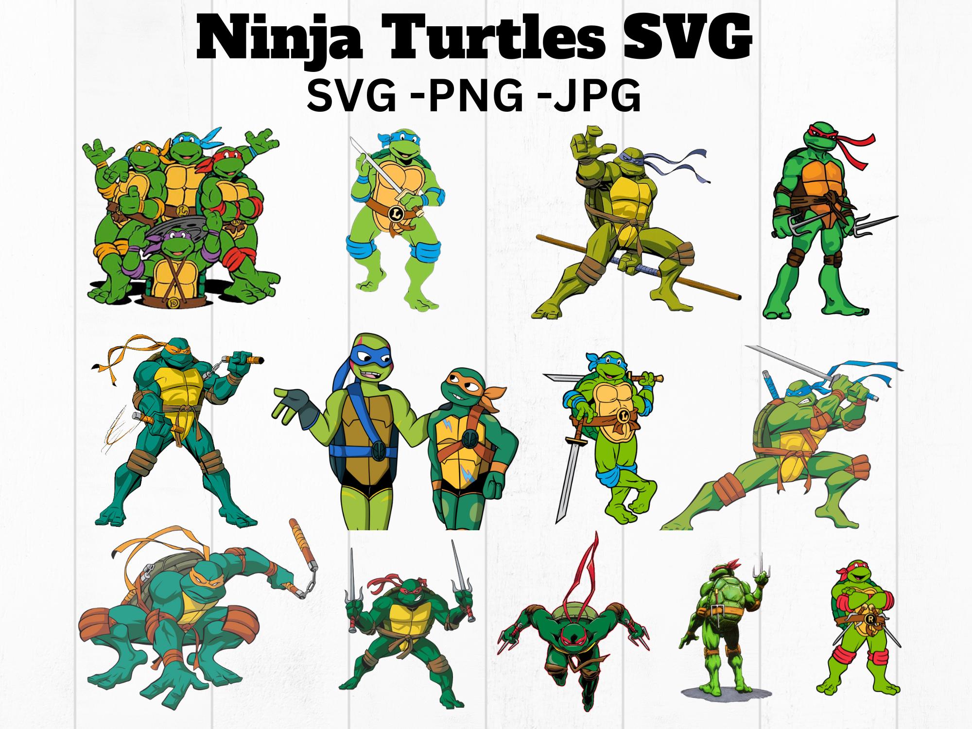 Ninja Turtles SVG ,ninja Turtles Clipart ,ninja Turtles PNG ,ninja ...