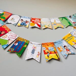 2-pack Mismatch Storybook Banners — Physical Birthday Banners — Baby ...