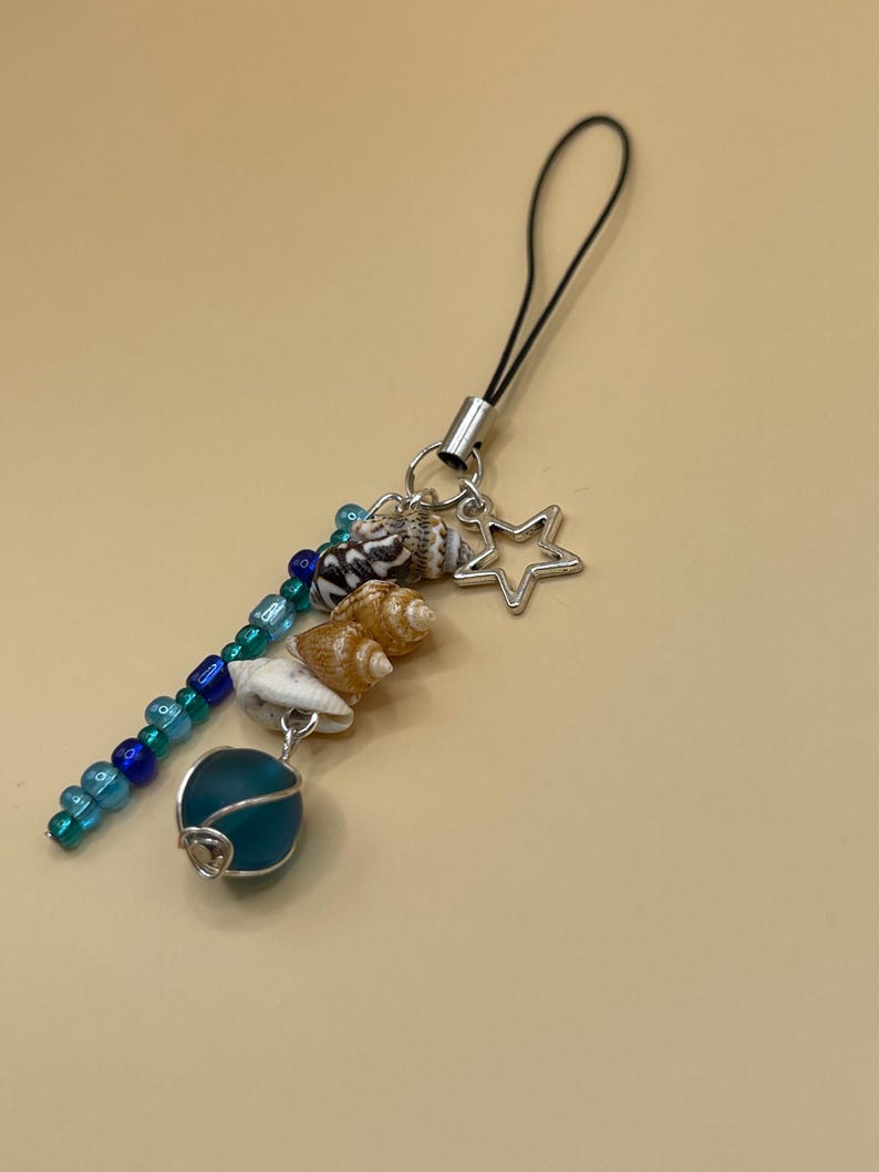 Beach Phone Charm - Etsy