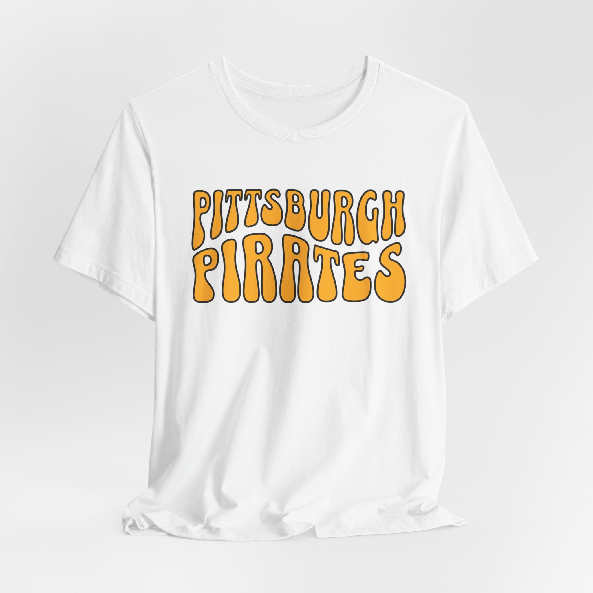 Groovy Pittsburgh Pirates Short Sleeve Shirt, Cute Pirates Baseball ...