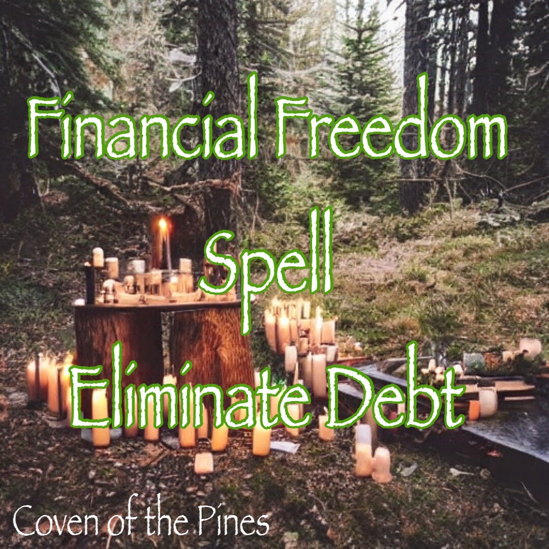 Financial Freedom Spell, Attract Money - Etsy