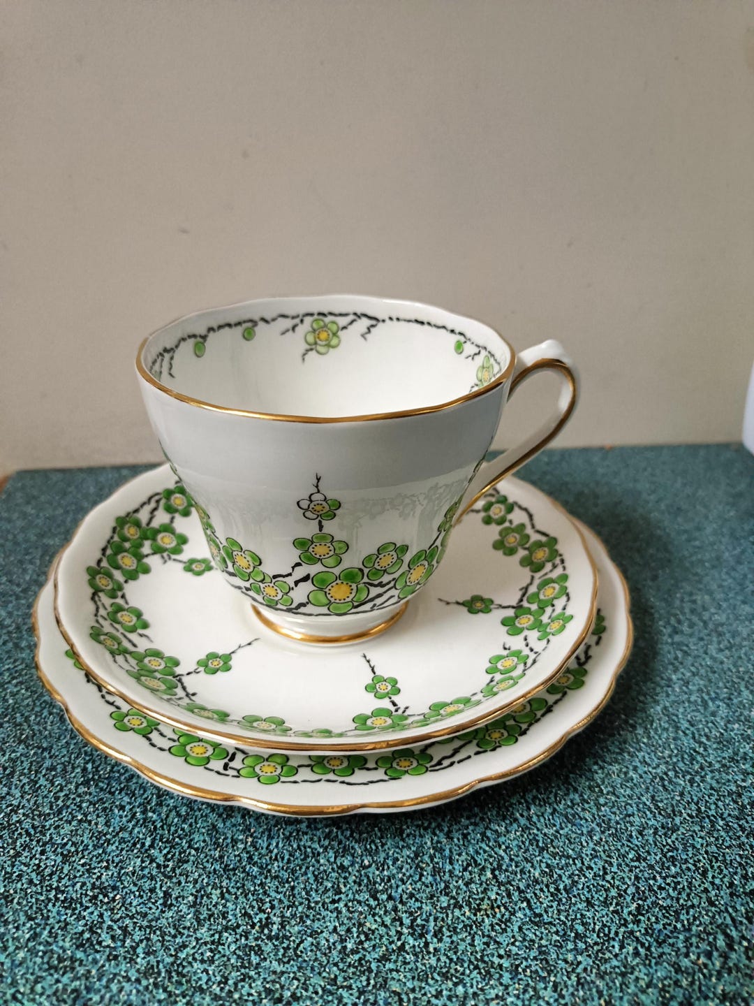 Chelson New Chelsea Porcelain Co.ltd Fine Bone China Hand-painted Cup ...