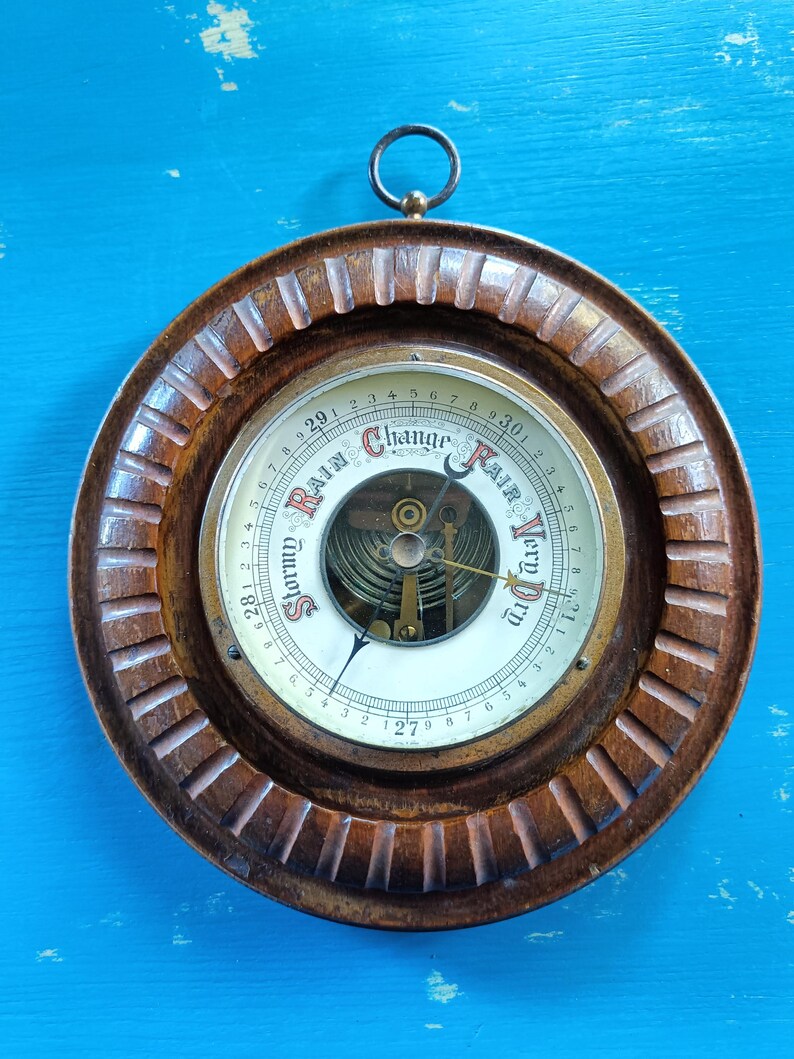 Antique Ships Barometer..21cm Diameter - Etsy
