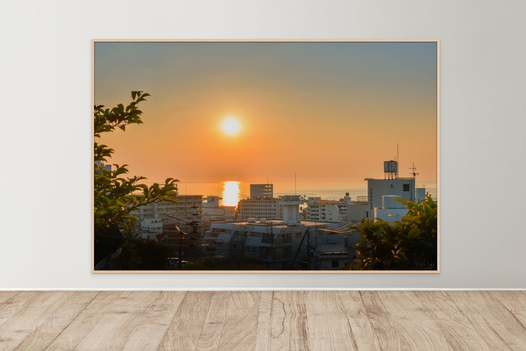 Atami Sunset (digital Print) - Etsy