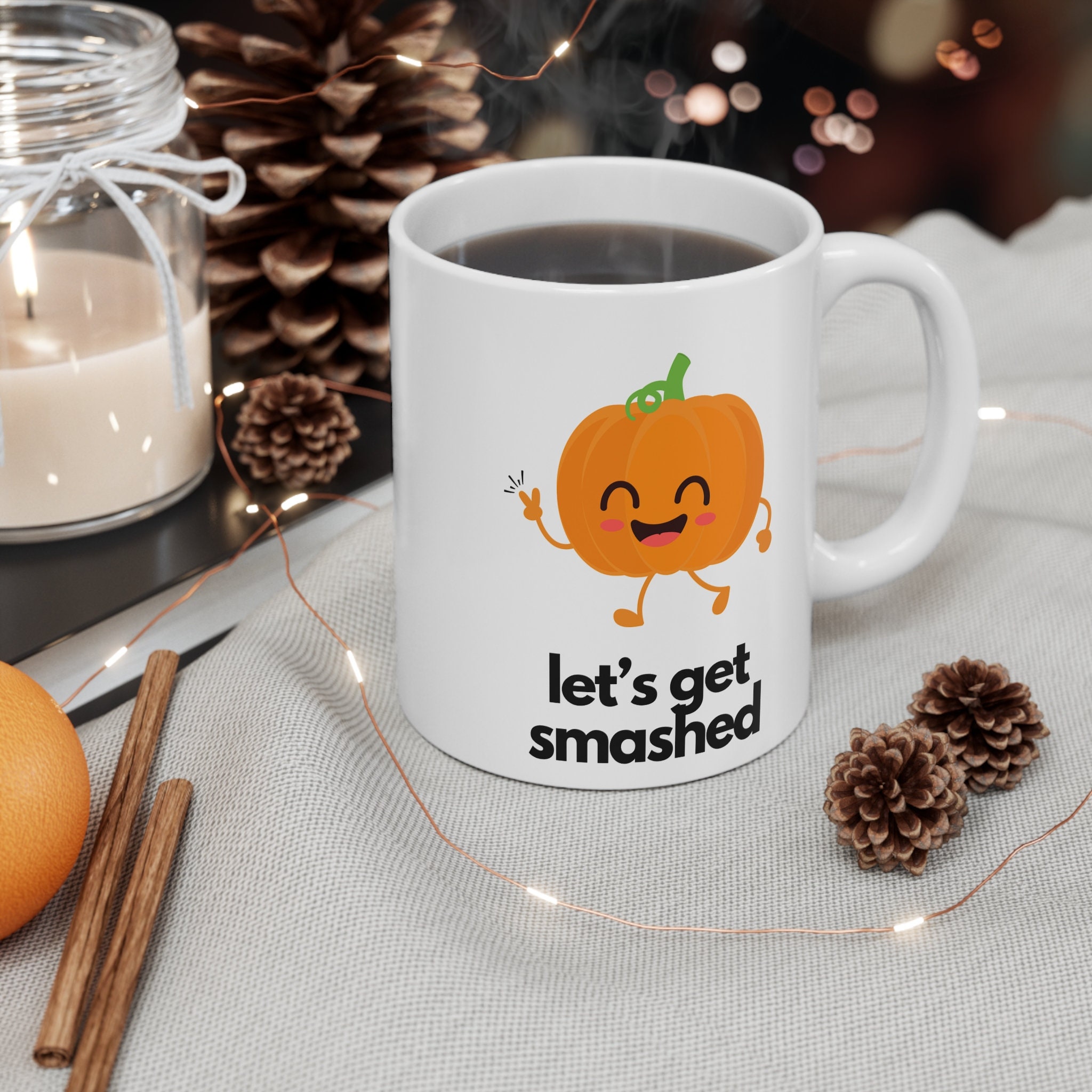 Let's Get Smashed Mug, Father's Day, Mother's Day Gift, Birthday Gift ...