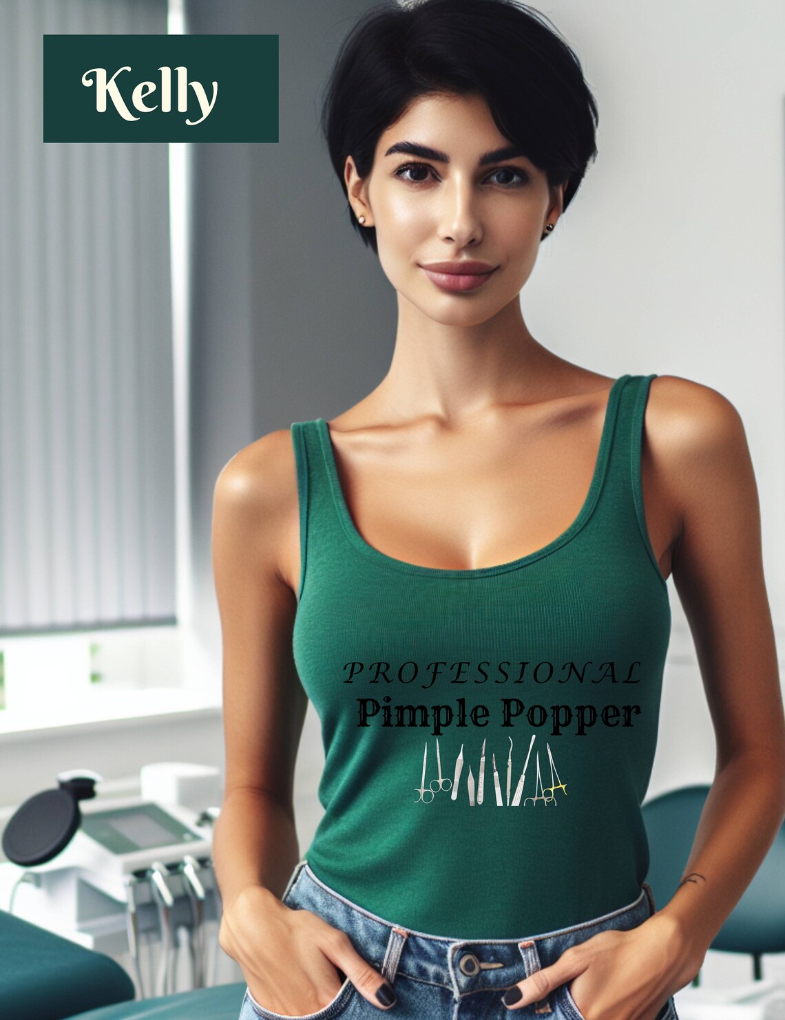 Professional Pimple Popper Unisex Jersey Tank Top - Etsy