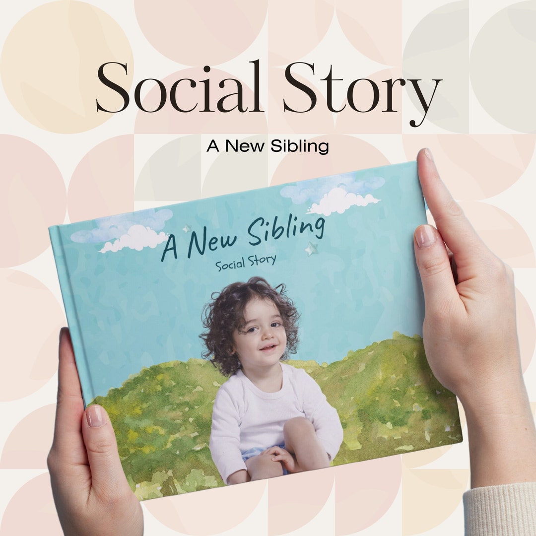 Personalized Social Story Book: Welcoming a New Sibling Home - Etsy