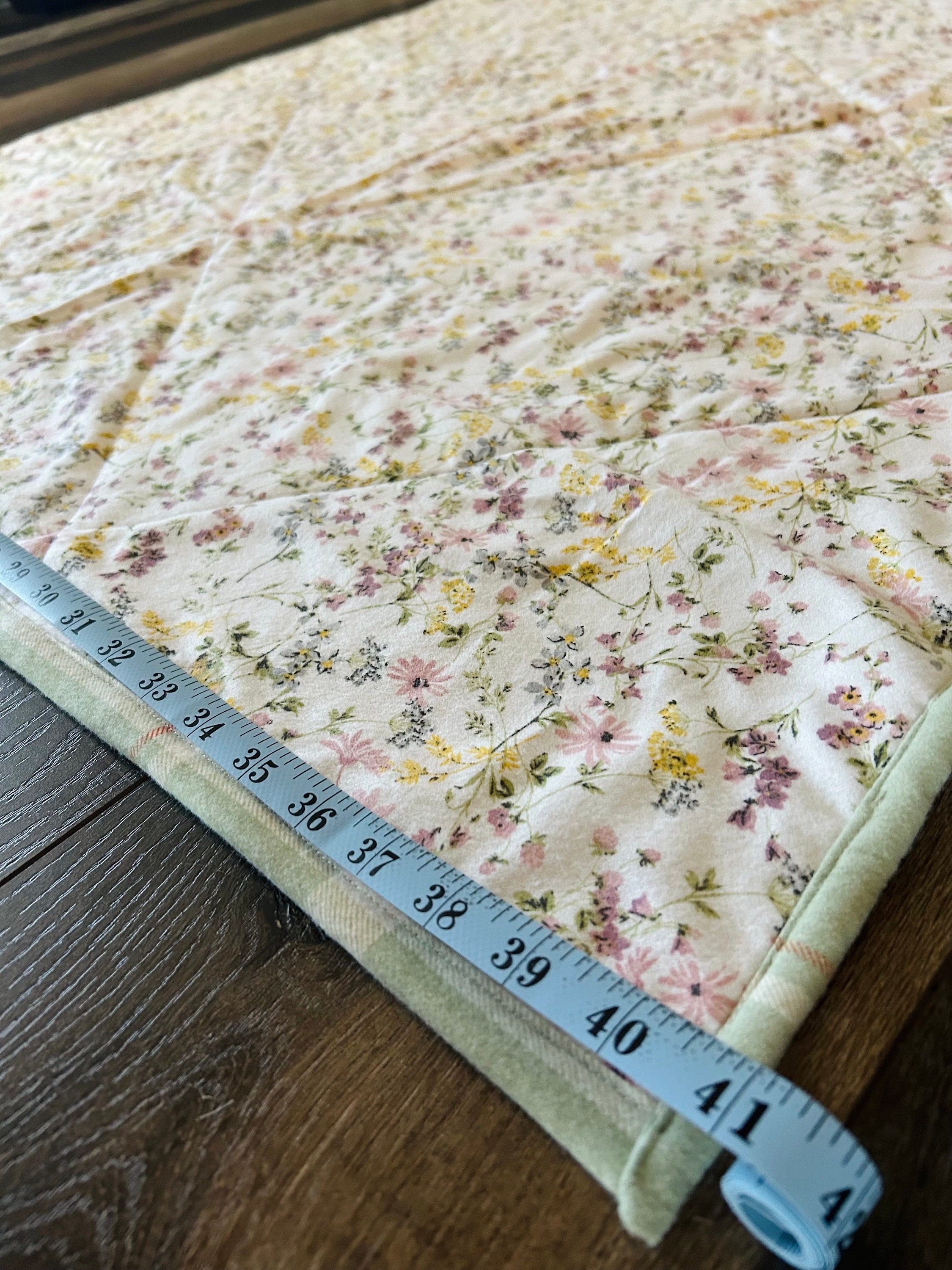Quilted Small Throw Blanket - Etsy