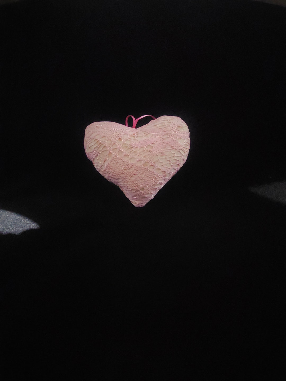 Heart Sachet- Lavender Scented- Pink Lace Heart - Etsy