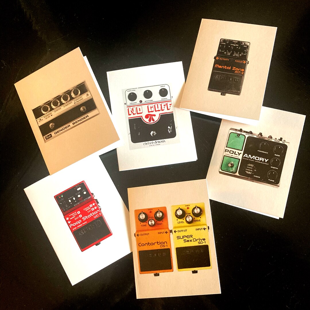 Blank Card - Pedal Parodies - Contortion Supersexdrive, Genderbender ...