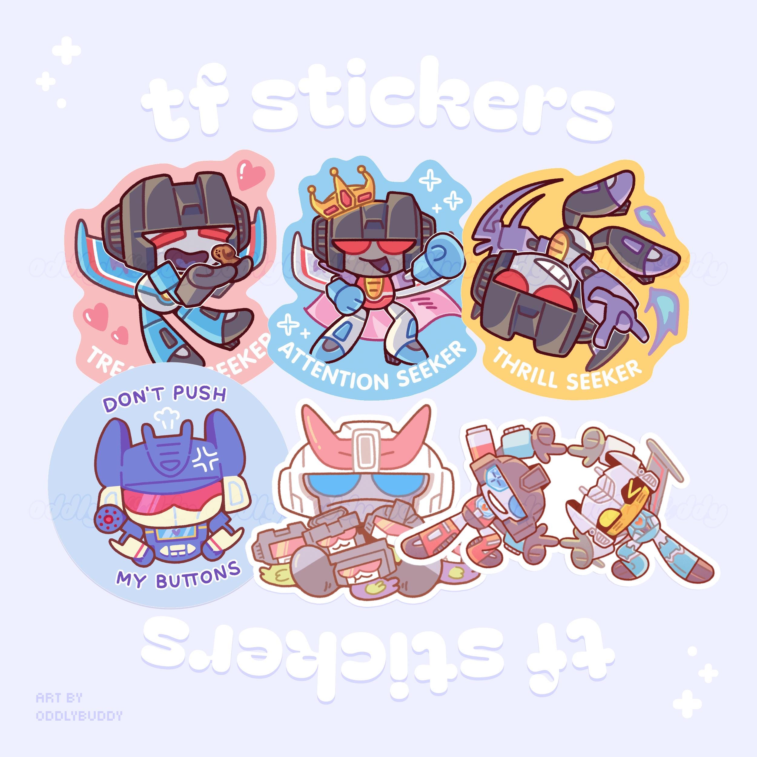 Tf Chibi Stickers - Etsy