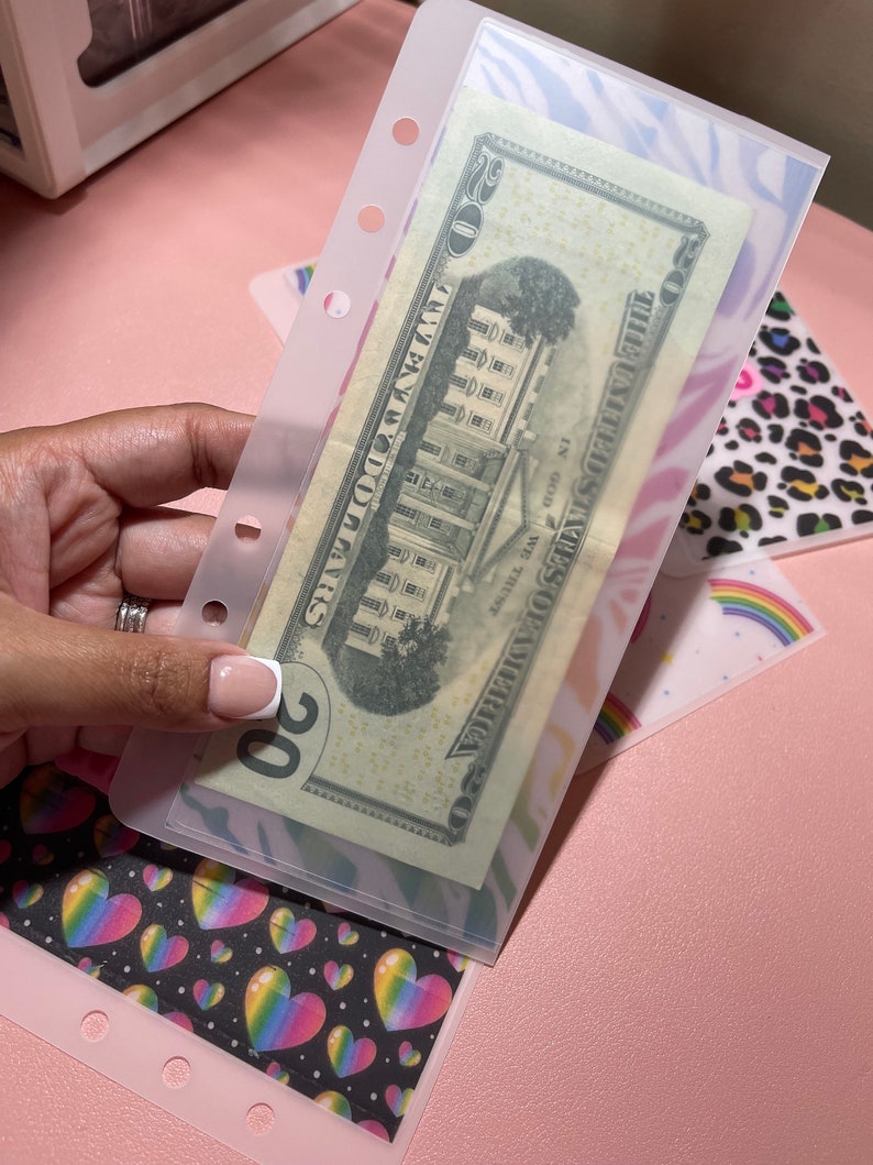 Lisa Frank Inspired Cash Envelopes - Etsy