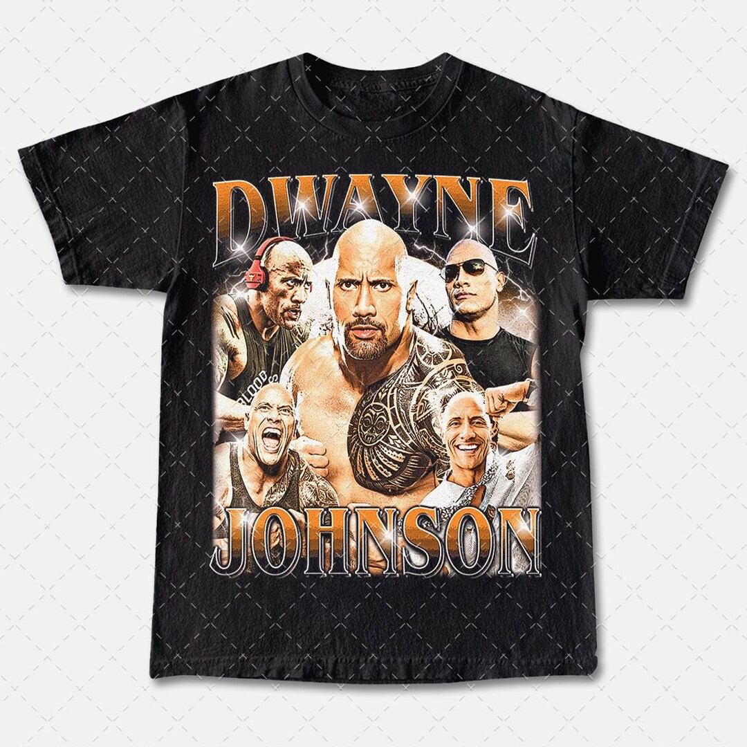 Vintage 90s Dwayne Johnson T-shirt: Retro TV Show Unisex Tee - Etsy