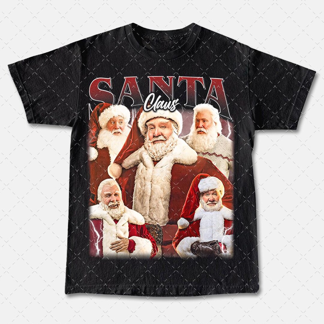 Vintage 90s Santa Claus T-shirt: Retro TV Show Unisex Tee - Etsy