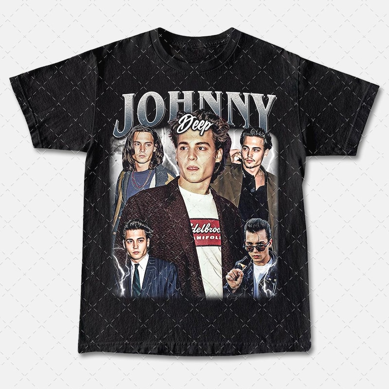 Johnny Depp T Shirt - Etsy