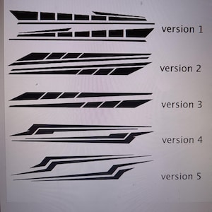 Reflective Geometry Stripe Decals: Fluorescent Car, Bicycle, Helmet ...