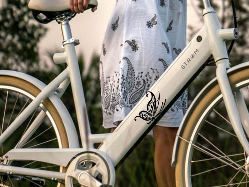 Set of 6 Chrome Holographic Butterflies Decals, Fun Metallic ...