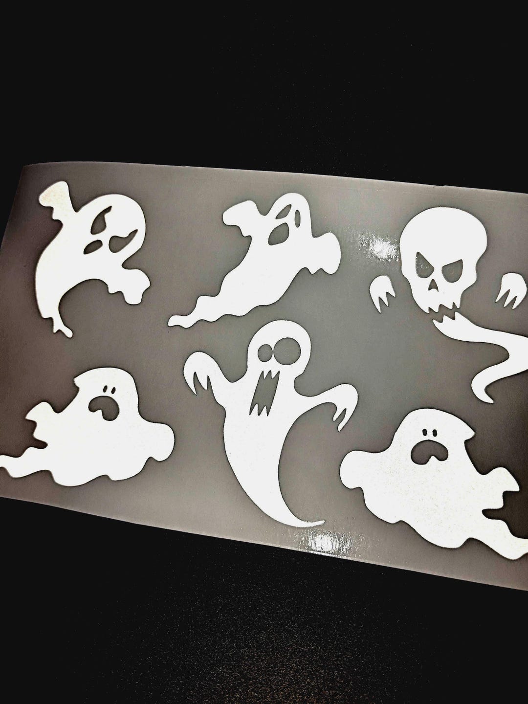 Reflective Ghosts Decals: Bike, Helmet, Party Decor Stickers - Etsy