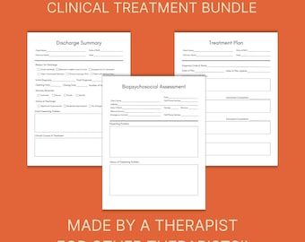 Simple SOAP Note Template for Therapists, PDF Fillable & Editable, Printable, Social Workers ...