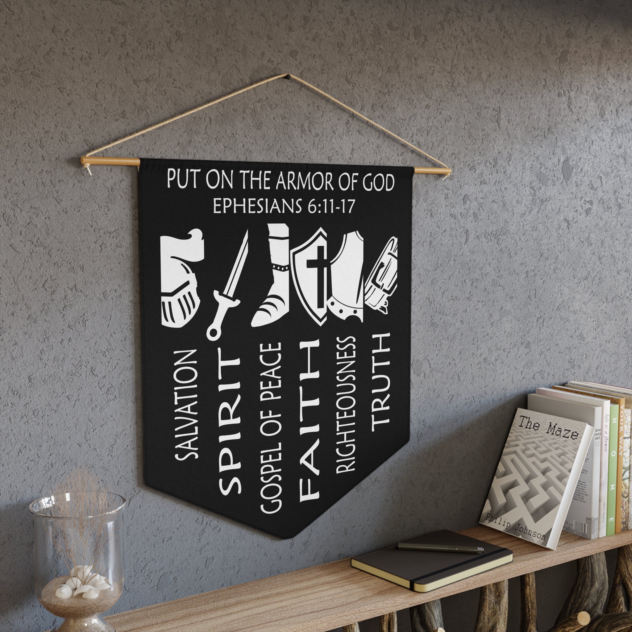Armor of God Banner, Banner for Christian Families, Teens, Bible Study ...