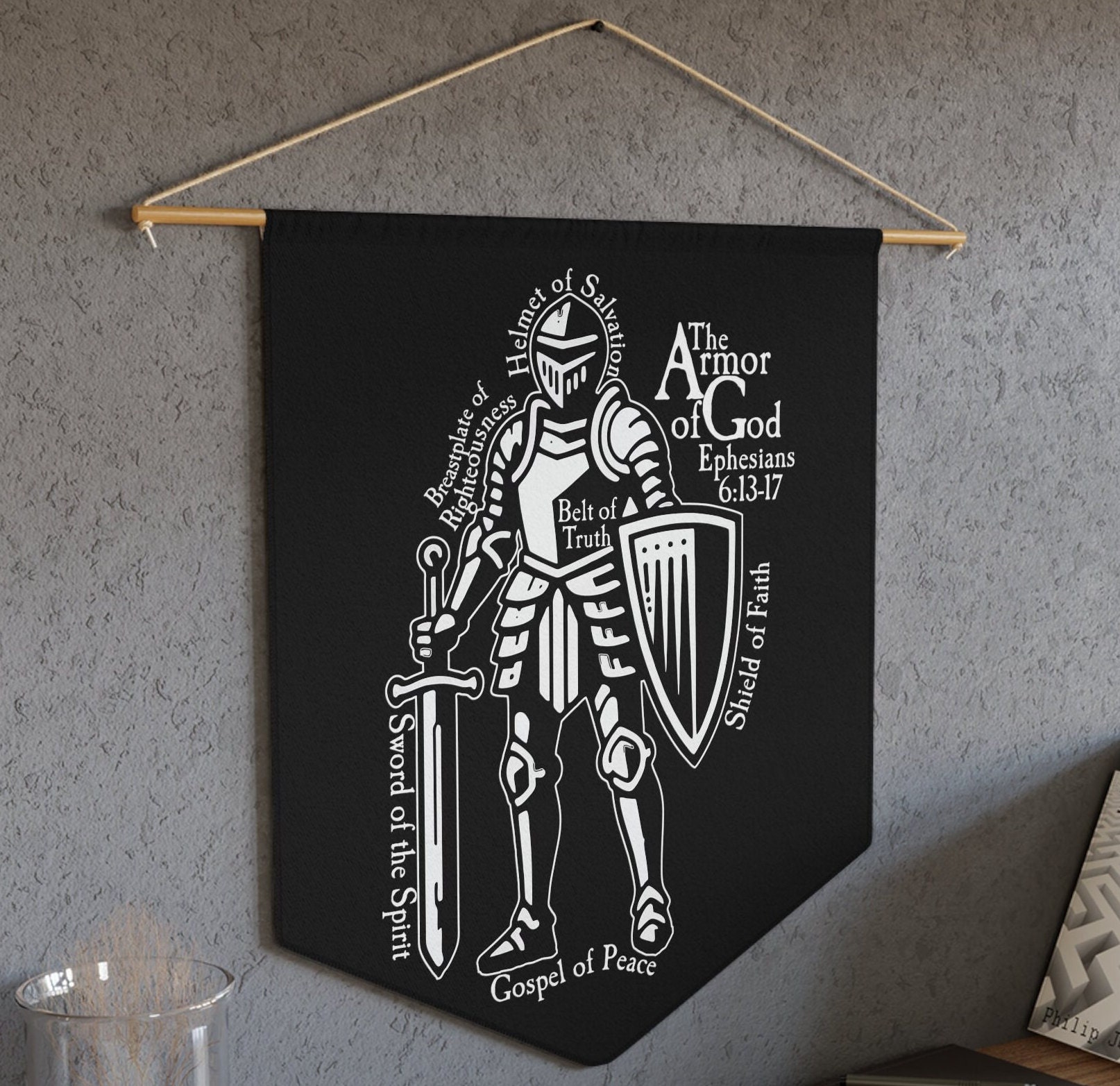 Armor of God Banner, Banner for Christian Families, Teens, Bible Study ...