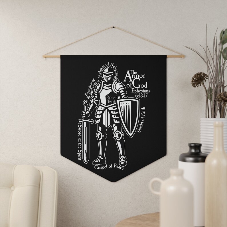 Armor of God Banner, Banner for Christian Families, Teens, Bible Study ...