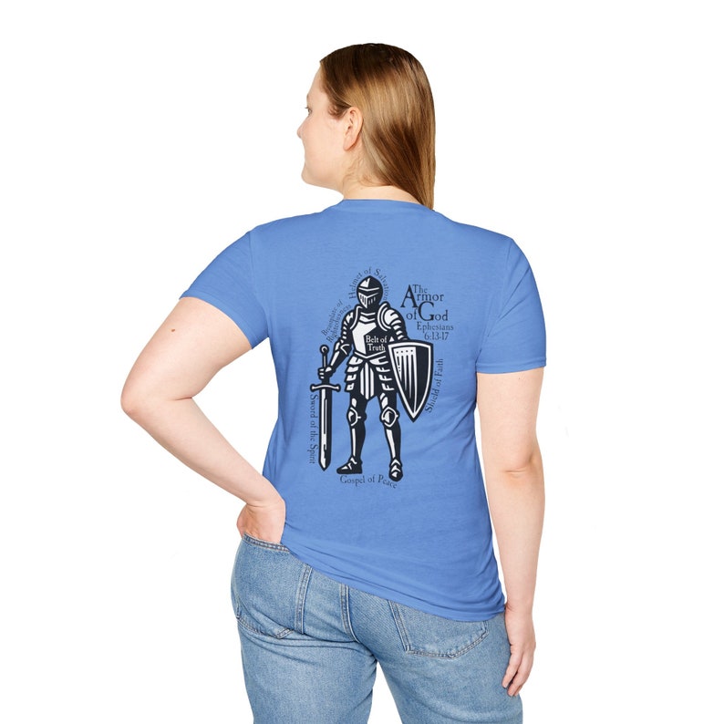 Armor of God Graphic Tee Bible Verse Shirt Ephesians 6 Christian Gift ...