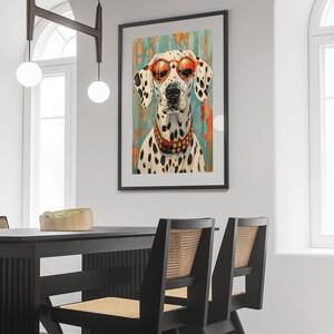 Dalmatian Dog Poster for Dog Owner Gift for Dog Lover Dalmatian Poster ...
