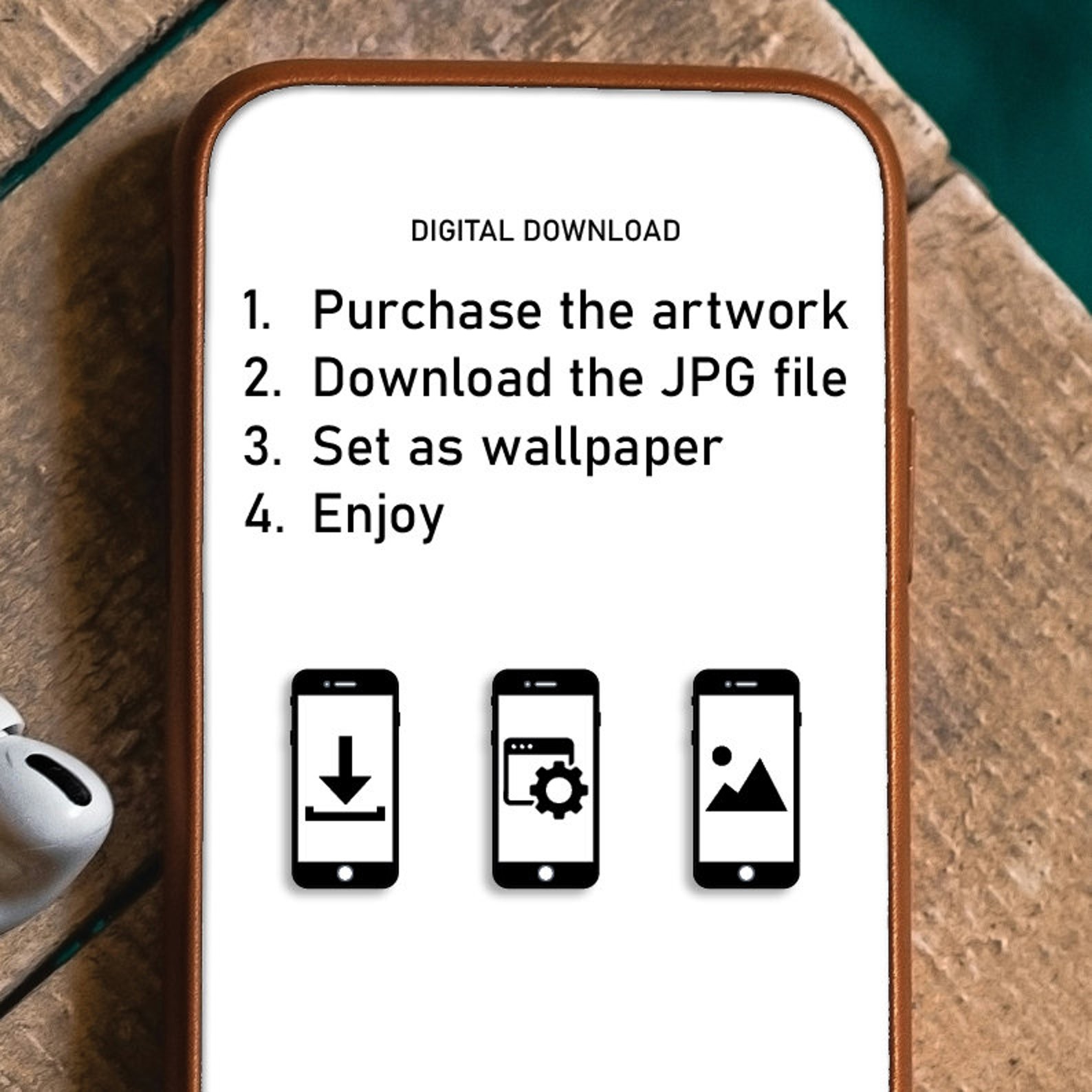 Dachshund Mobile Phone Wallpaper for Dog Owner Gift for Dog Lover ...