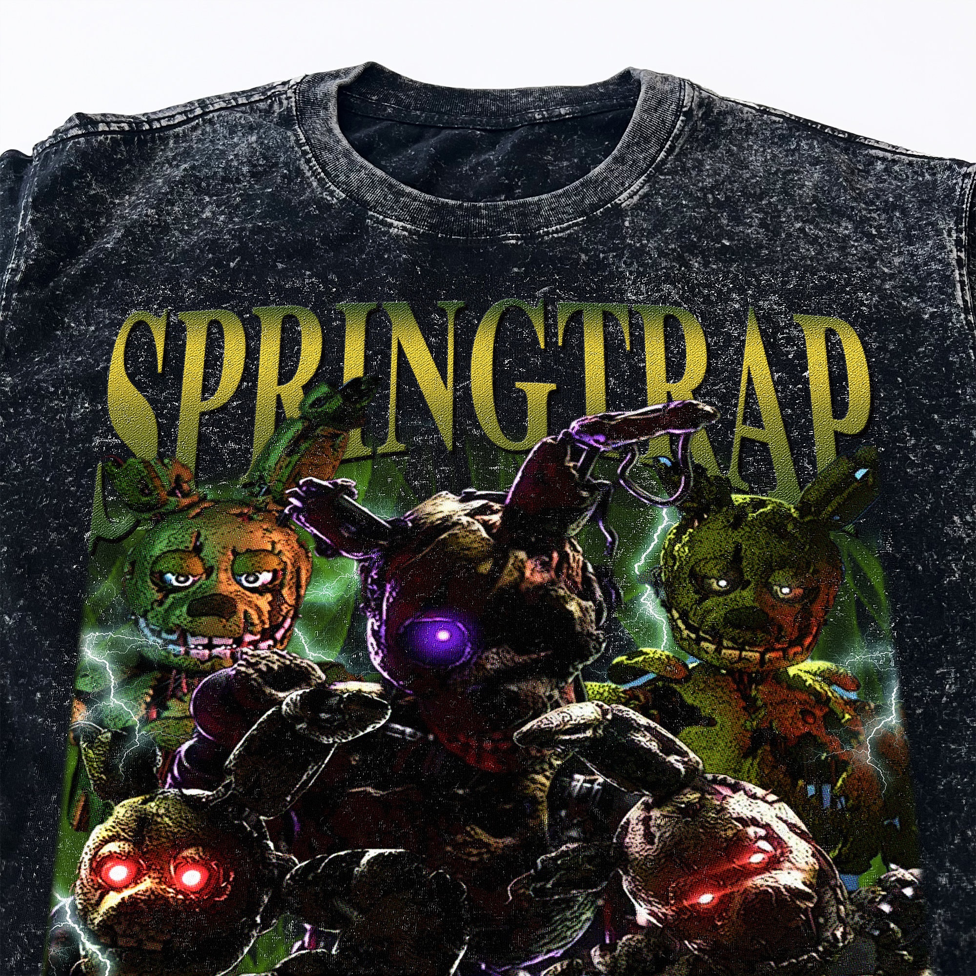 Limited Springtrap Vintage Unisex Shirt, Homage Tee, 90s Retro Design ...