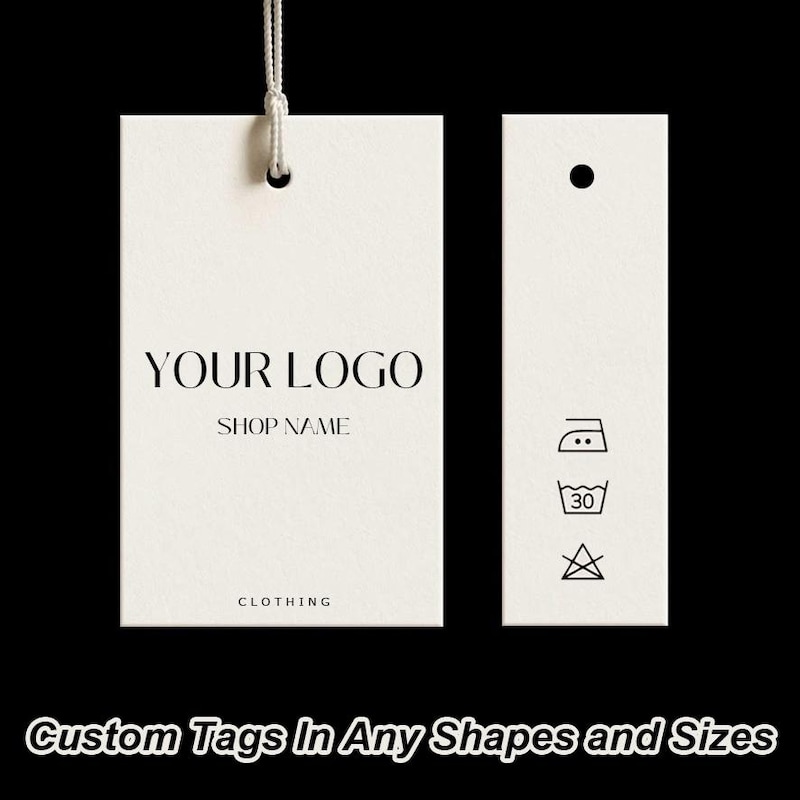 Custom Clothing Hangtag - Etsy