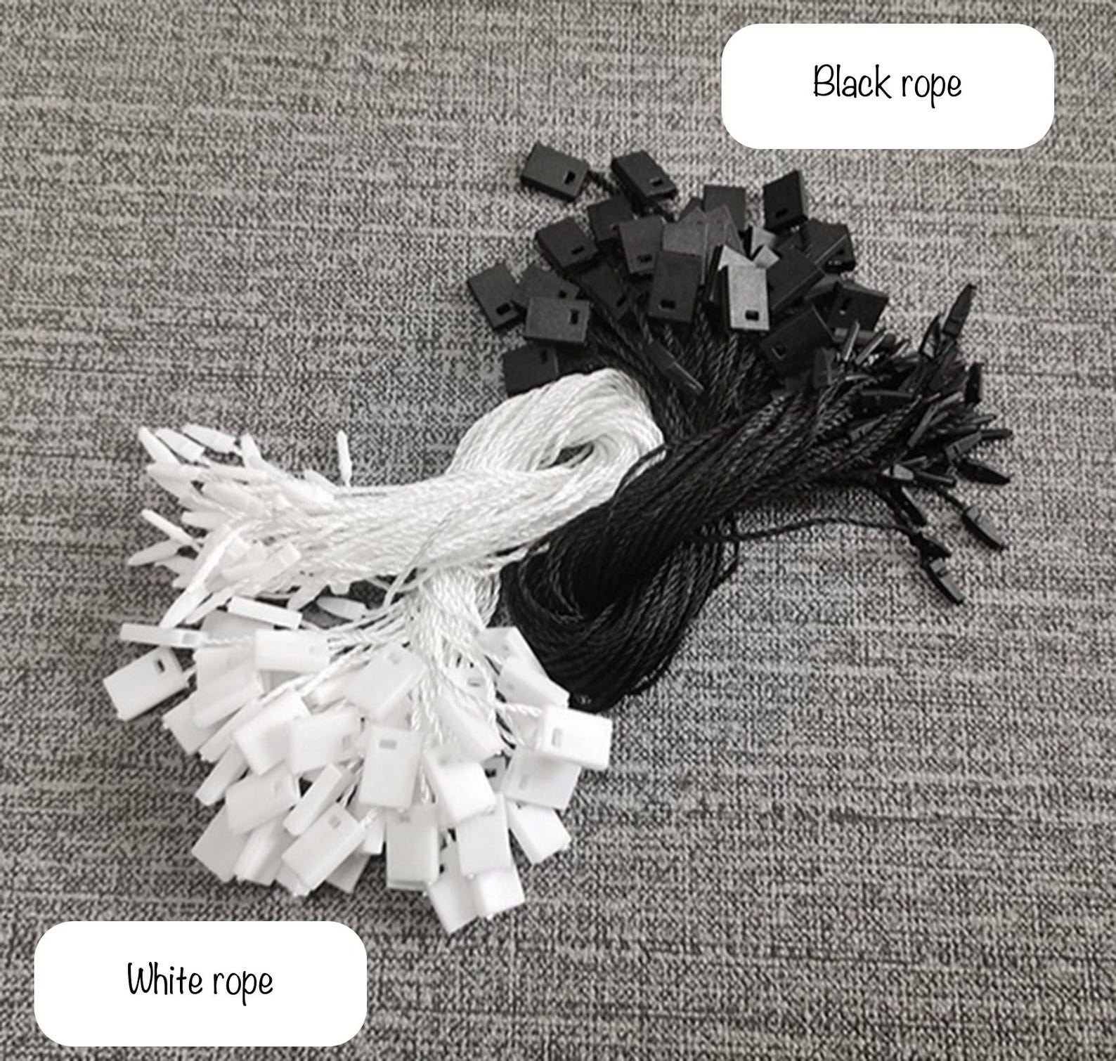 Custom Rectangle Clothing Hang Tags, Price Tags, Produce Tags With ...