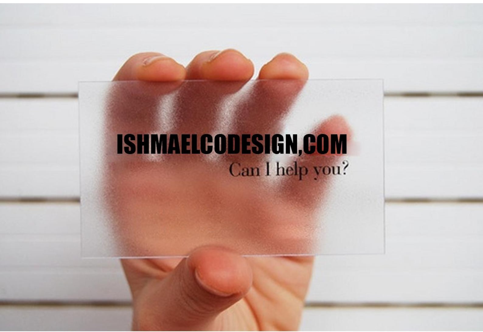 Custom PVC Frosted Business Card, Frosted Boutique Business Card, QR ...