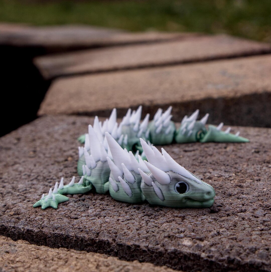 Cute Baby Crystal Dragon 3D Print Model 3MF File for 3D Printing ...