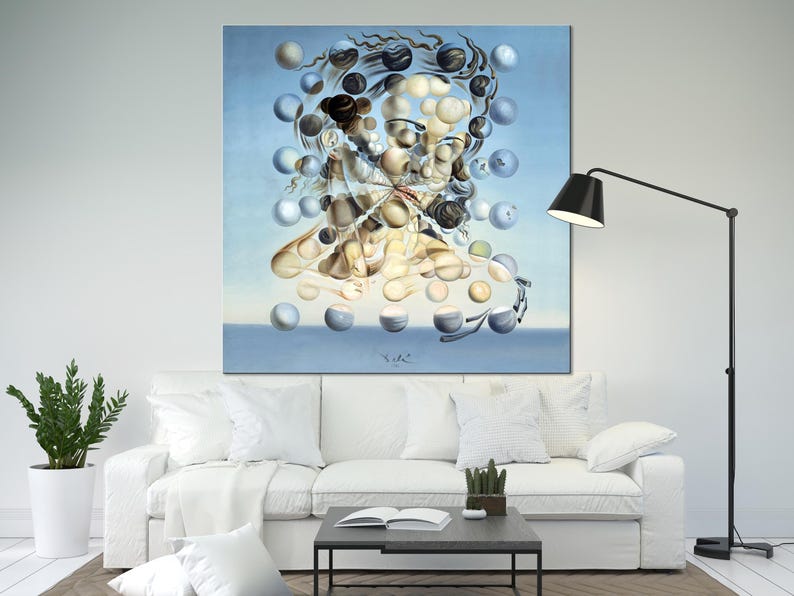 Salvador Dali Galatea of the Spheres Canvas Print Bright Etra Large ...