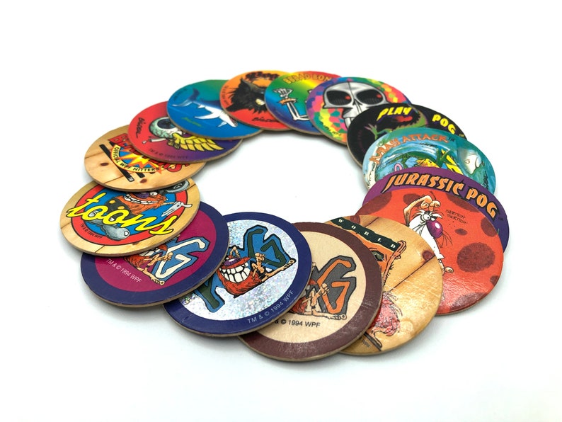 15 World Pog Federation Wadingtons Series 1 Rare Milkcaps No Duplicates ...