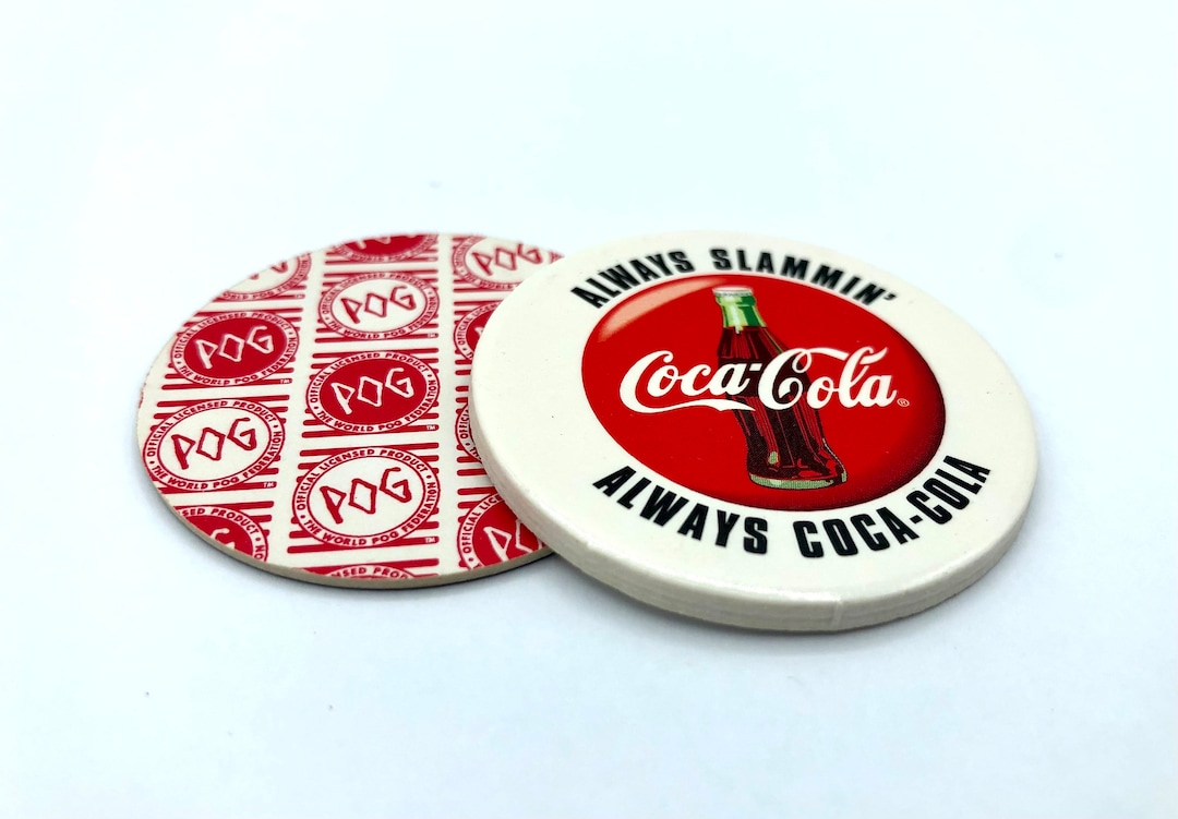Vintage Coca-cola Double Thick Pog by World POG Federation & Holiday ...