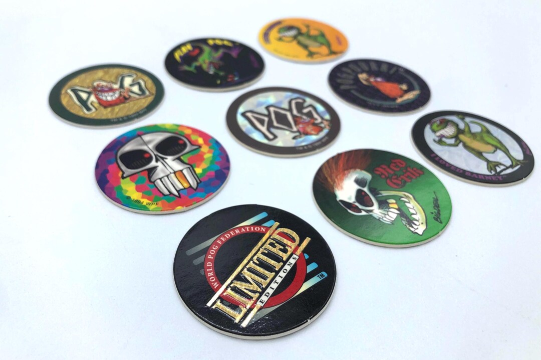 World POG Federation Series 1 USA Gold Back Rare Pogs - Etsy