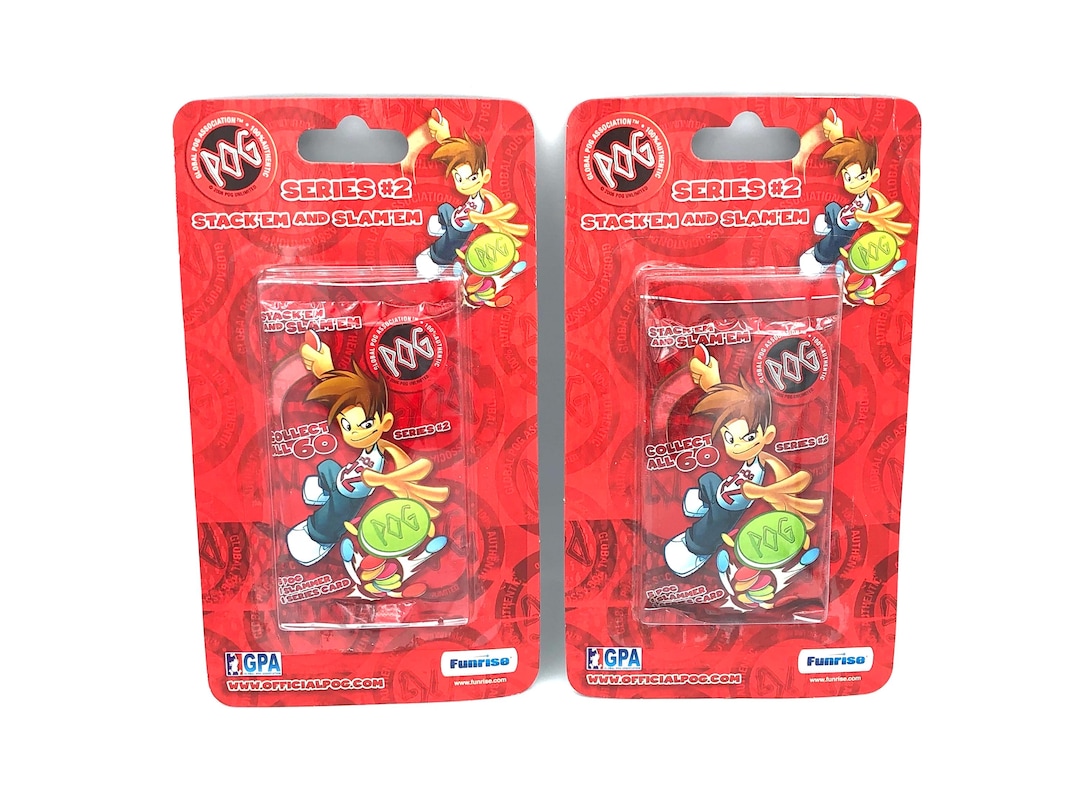 2 Unopened Blister Packs of Pogs by Global Pog Association Aka World Pog Federation - Etsy