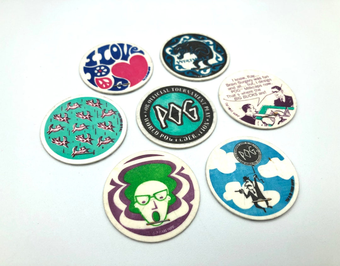 World Pog Federation POG Classics Canada Games Milkcaps X7 - Etsy