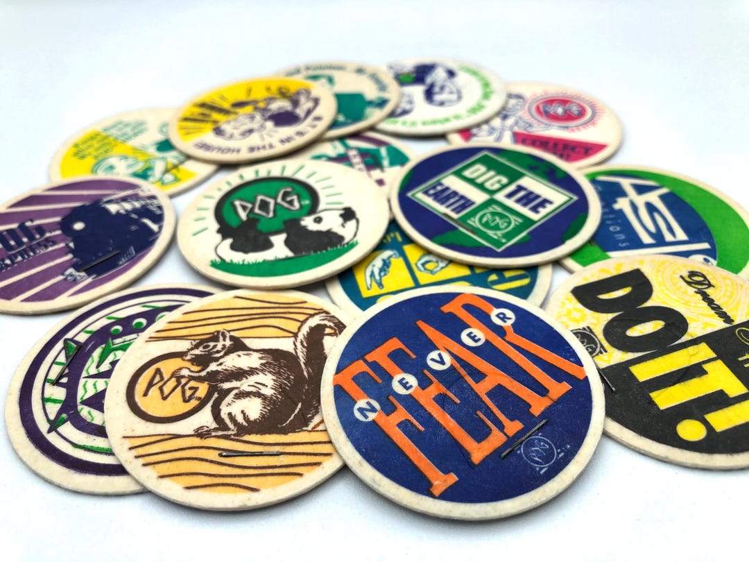 POG Classics Vintage 90’s Milk Caps With Staples - Etsy