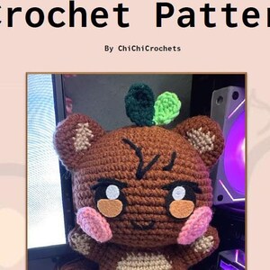 ATEEZ Aniteez Jjongbear KPOP Eng PDF Crochet Pattern - Etsy