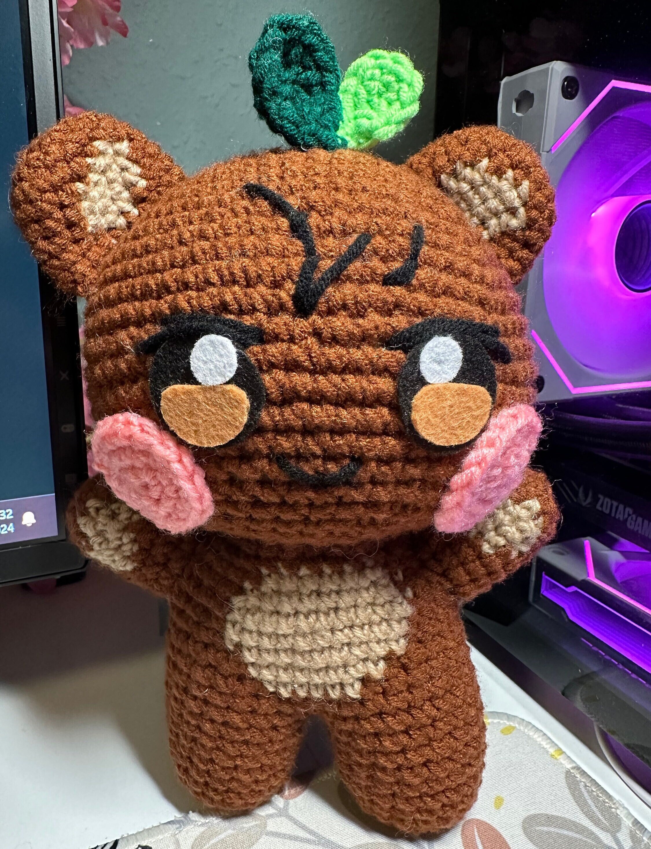 ATEEZ Aniteez Jjongbear KPOP Eng PDF Crochet Pattern - Etsy