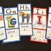 Alphabet ABC Wall Cards Letters Vowels Digraphs Word Builders Phonics ...