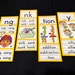 Alphabet ABC Wall Cards Letters Vowels Digraphs Word Builders Phonics ...