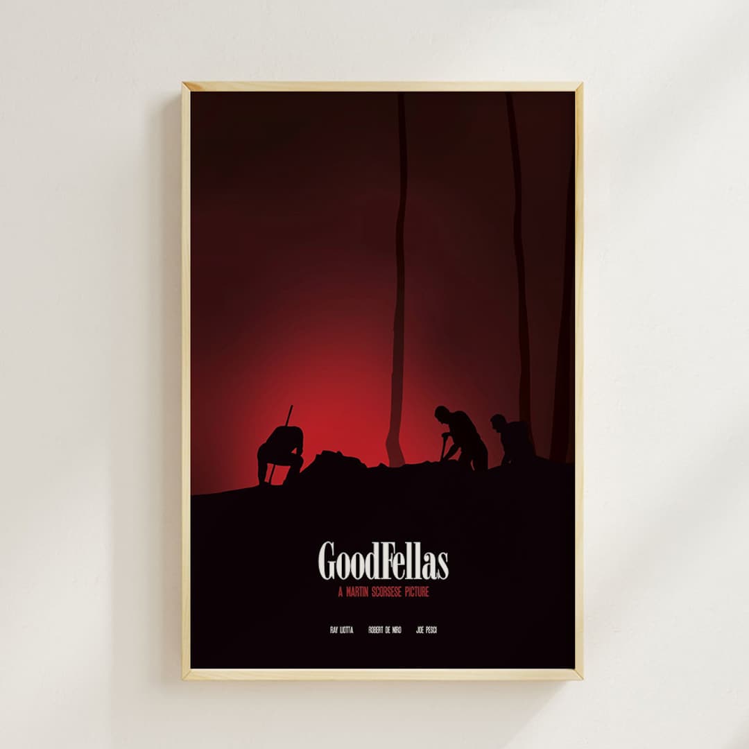 Goodfellas Movie Poster, Quality Canvas Print, Custom Poster Print ...