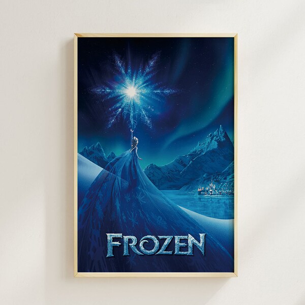 Frozen Poster - Etsy